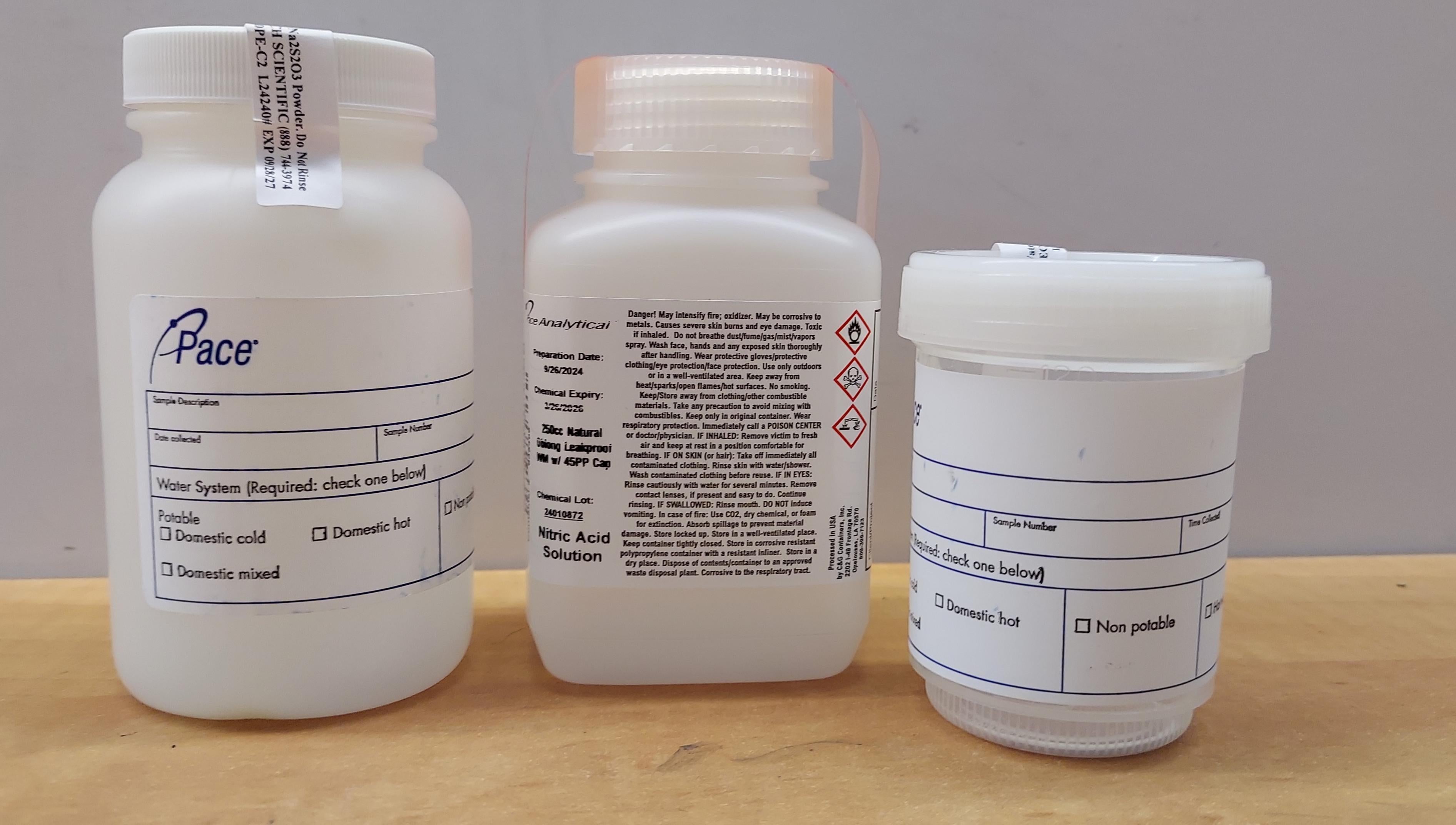 GSA Kit, Select State Certification, One Kit per Sampling Location – ShopPace