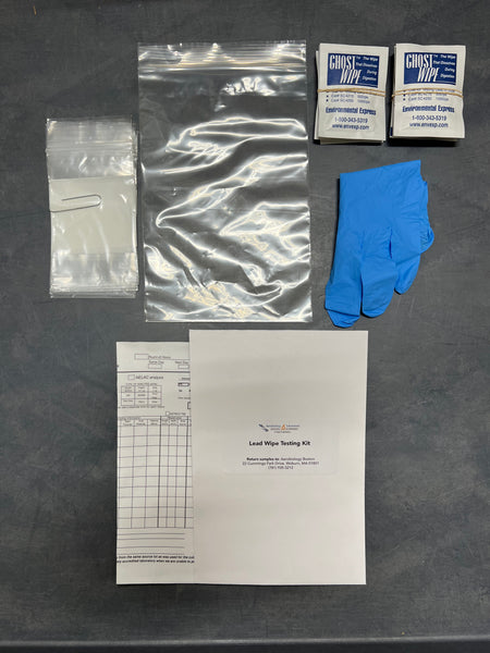 Lead Wipe Kit, analysis not included, EACH – AeroStore